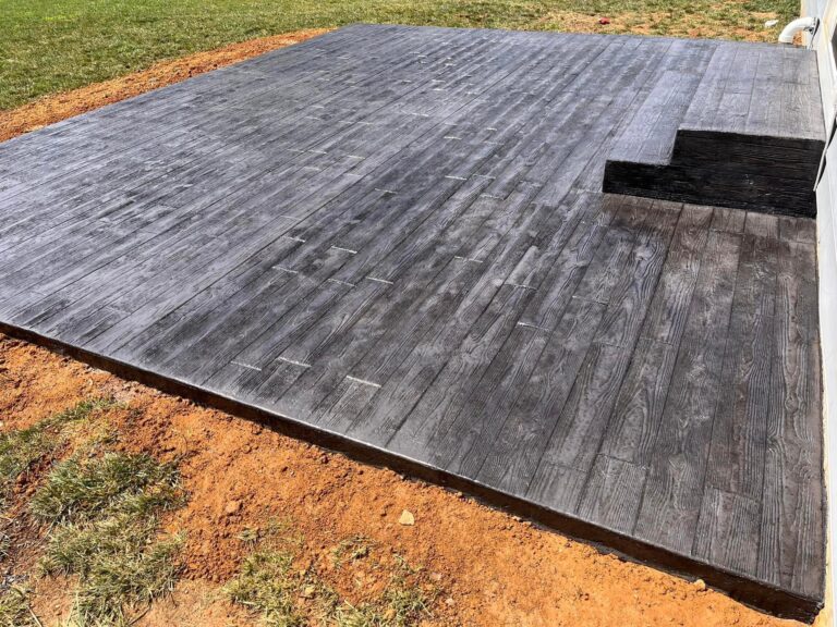 Concrete Finishes and Colors – Kirby's Custom Concrete